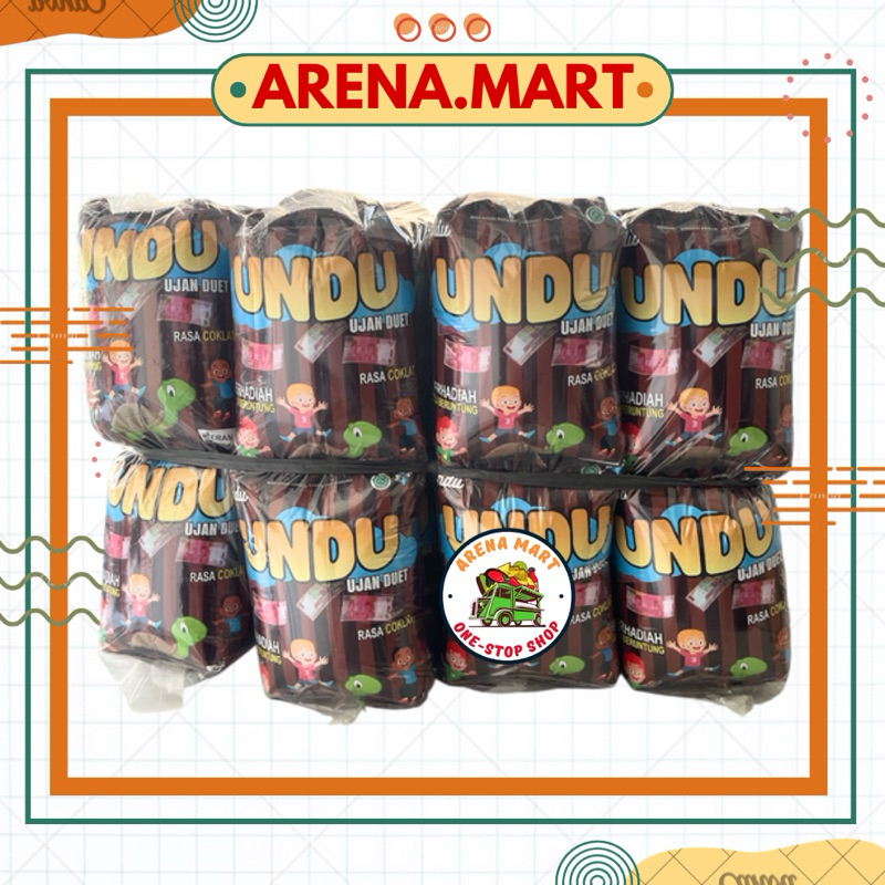 Jual UNDU UJAN DUIT Snack Viral 1 Dus isi 40 Pc Ciki Chiki UNDU ...