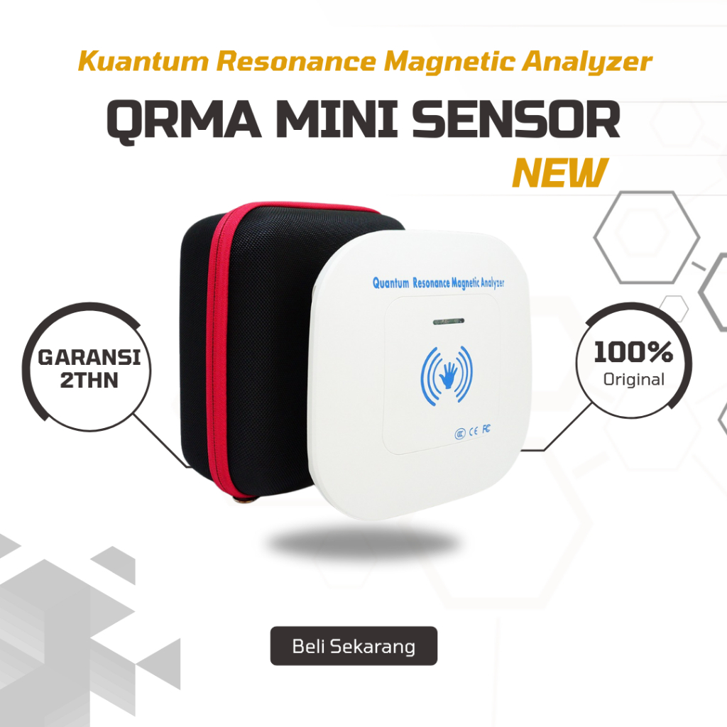 Jual Kuantum Resonance Magnetic Analyzer QRMA MINI SENSOR Quantum New ...