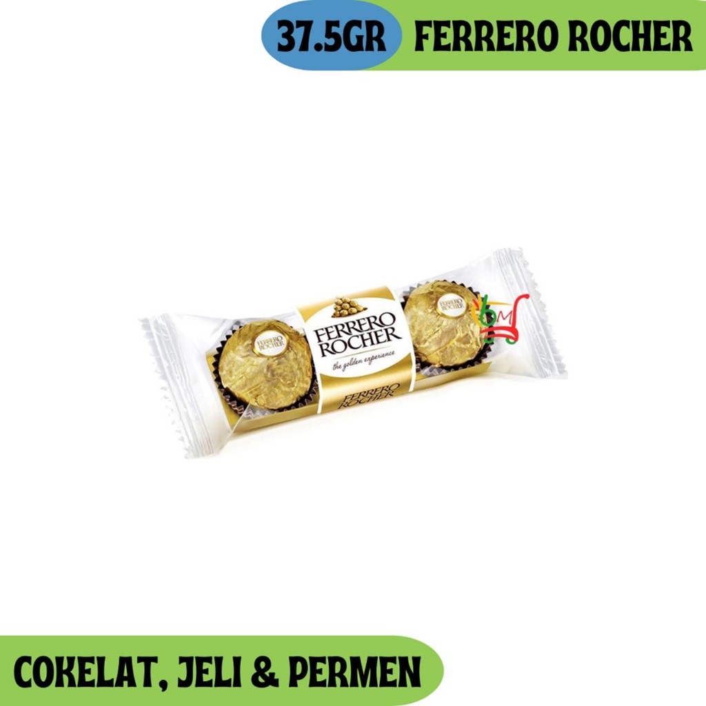 Jual Ferrero Rocher Pack Isi 3 Cokelat Impor Sultan | Shopee Indonesia