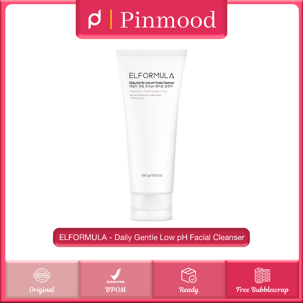 Jual ELFORMULA - DAILY GENTLE LOW PH FACIAL CLEANSER ( 100 ml ) - Sabun ...
