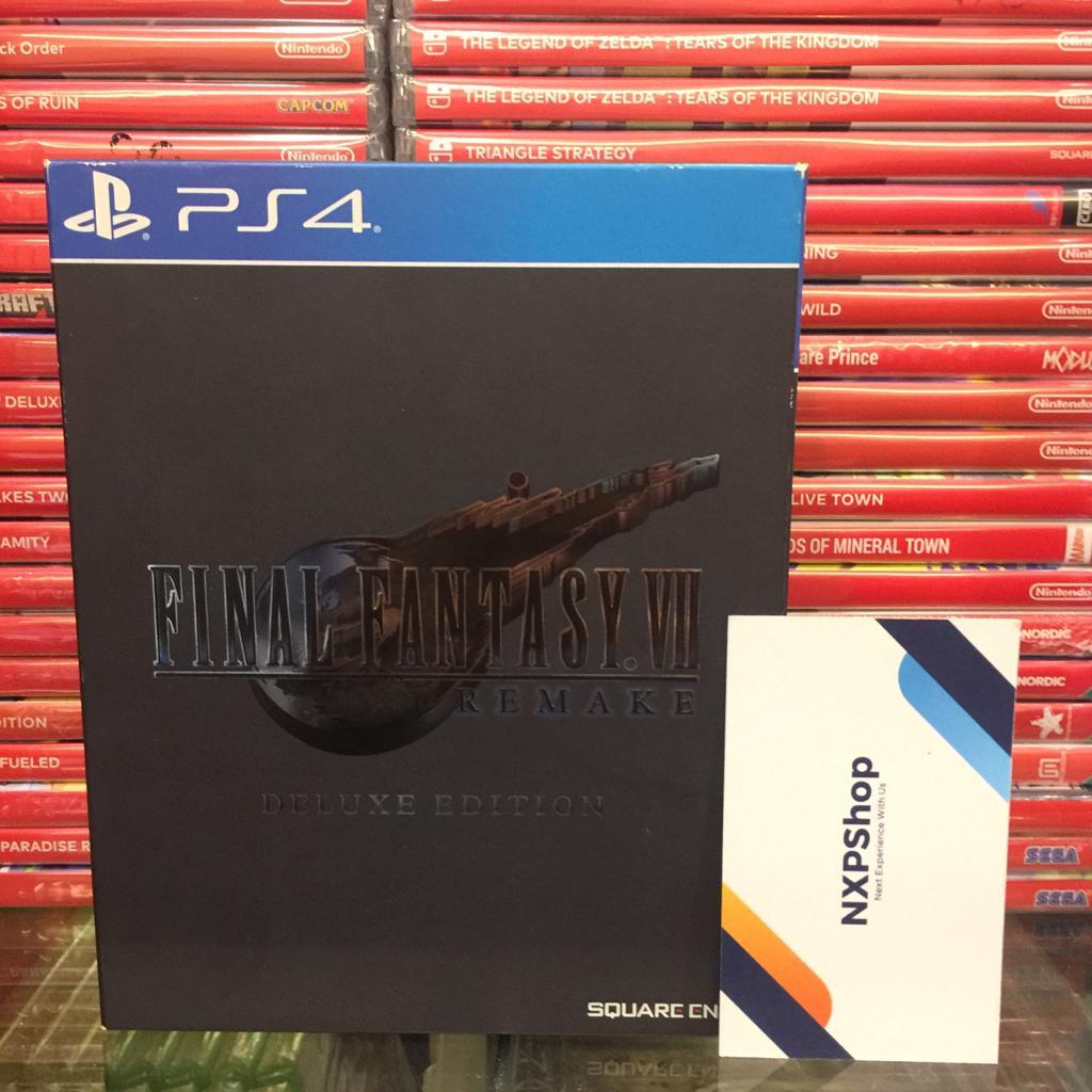 Jual PS4 Final Fantasy VII Remake Deluxe Edition seken | Shopee Indonesia