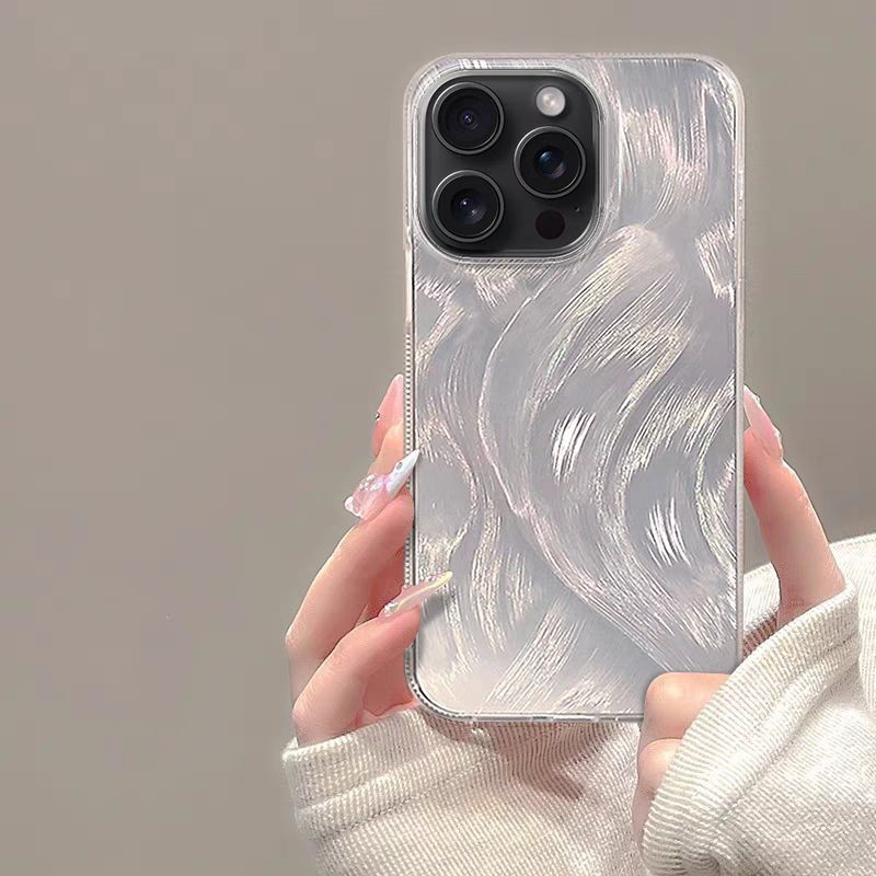 Jual Silver Feather Hologram Case for [ SAMSUNG A06 / S23 FE /A54 5G /A55 5G / M15 /M34 5G / A15 ...