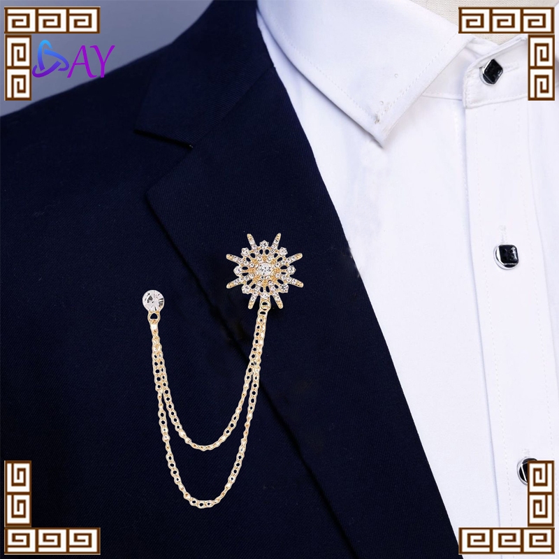 Jual Lapel Pin Bros Aksesoris Pin Jas Blazer Melayu Rantai Baju Pin ...