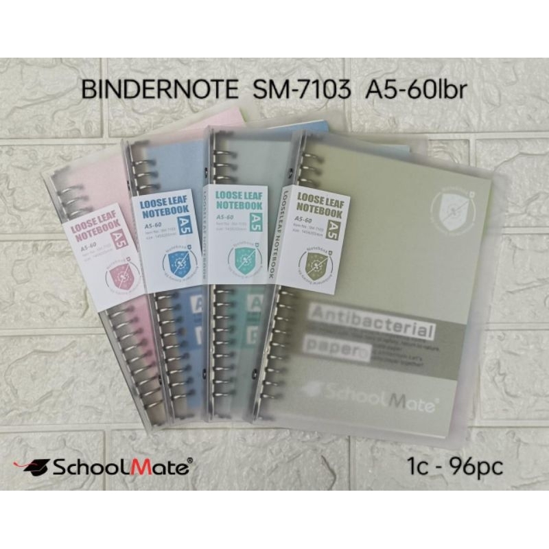 Jual Map Binder/ Binder Note A5 SM-7103 School Mate | Shopee Indonesia