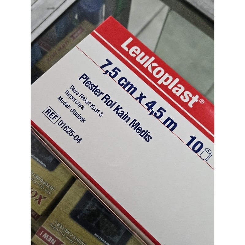Jual LEUKOPLAST Plester Roll Kain 7,5cm x 4,5m | Shopee Indonesia