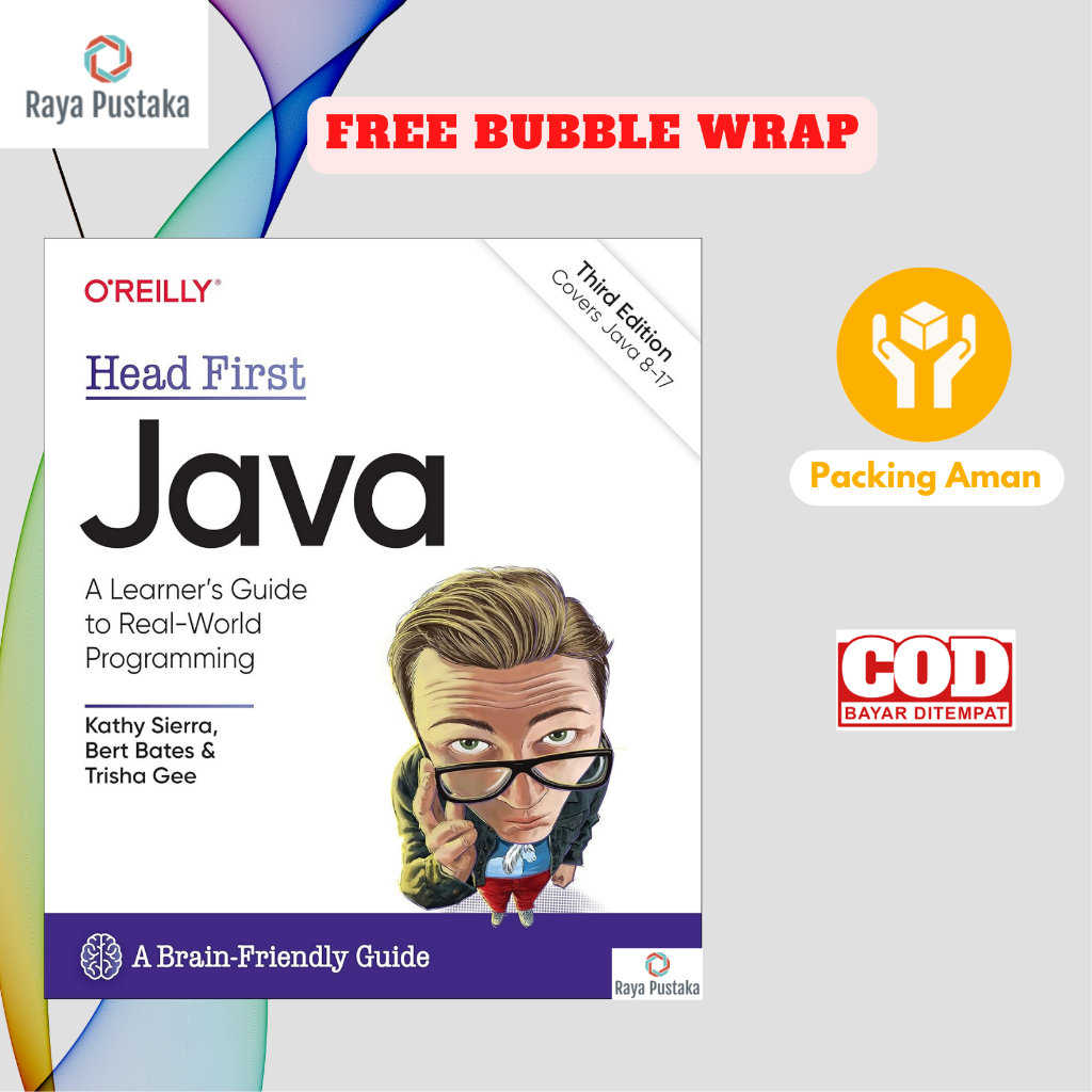 Jual [English] Head First Java: A Learner's Guide To Real-World Programming 3rd Edition by Kathy ...