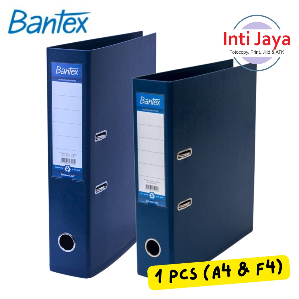 Jual Odner Bantex 2 Ring Size A4 dan F4 | Shopee Indonesia