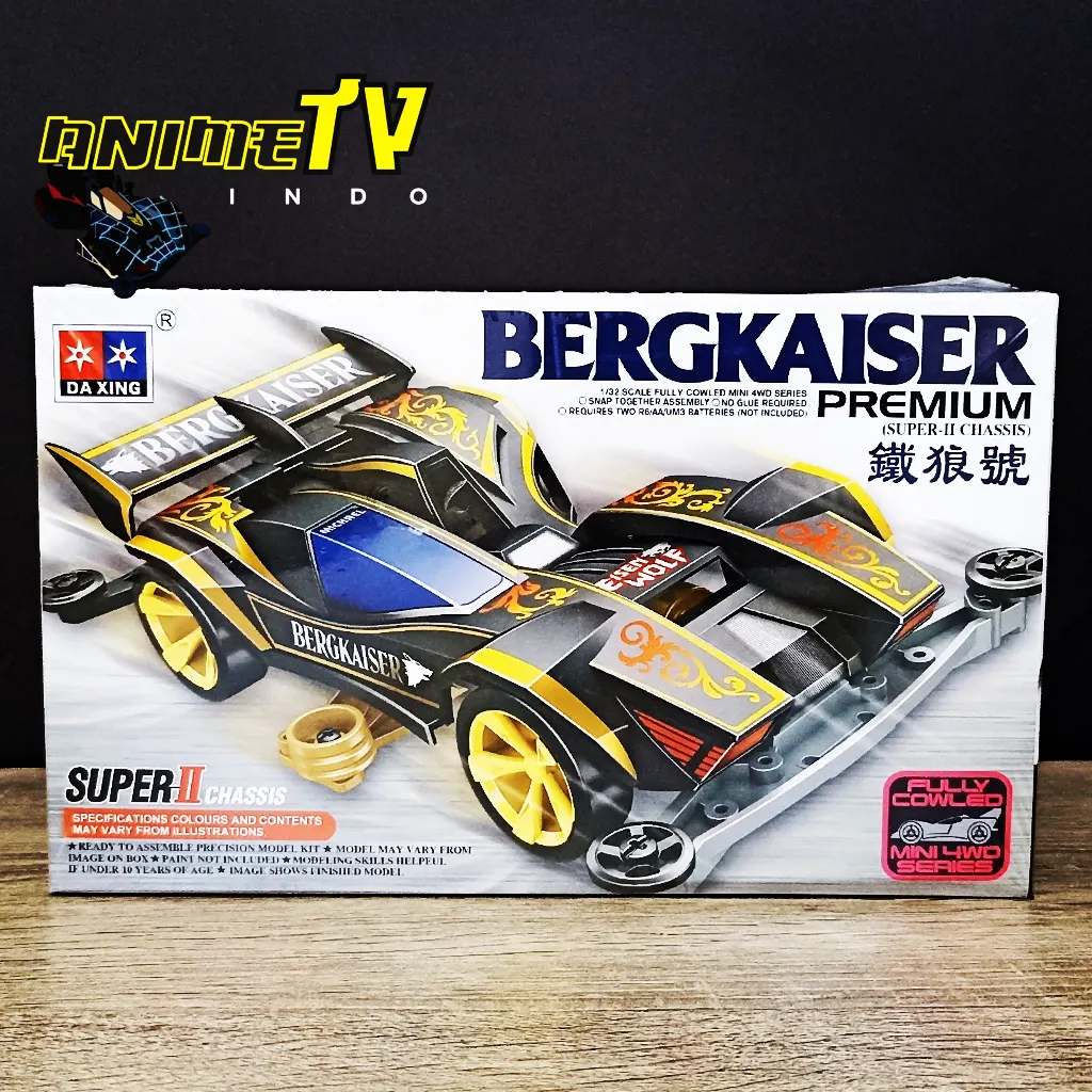 Jual Rep Tamiya Mini 4wd Bergkaiser Merk Da Xing Super 2 Chassis ...