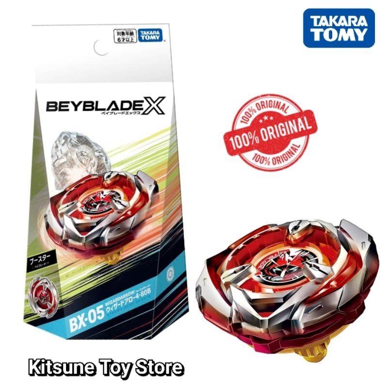 Jual Beyblade X BX-05 Wizard Arrow Original Takara Tomy BX05 - Mainan ...