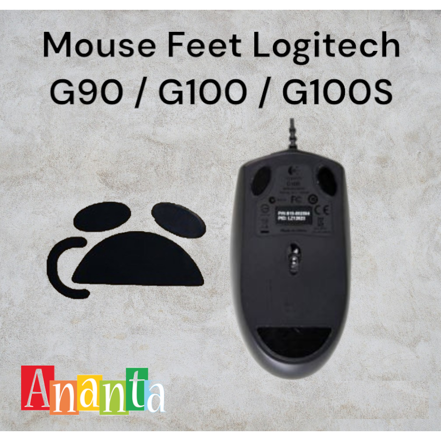 Jual Mouse Feet Glide Logitech G90 G100 G100S Kaki Mouse Alas Mouse ...