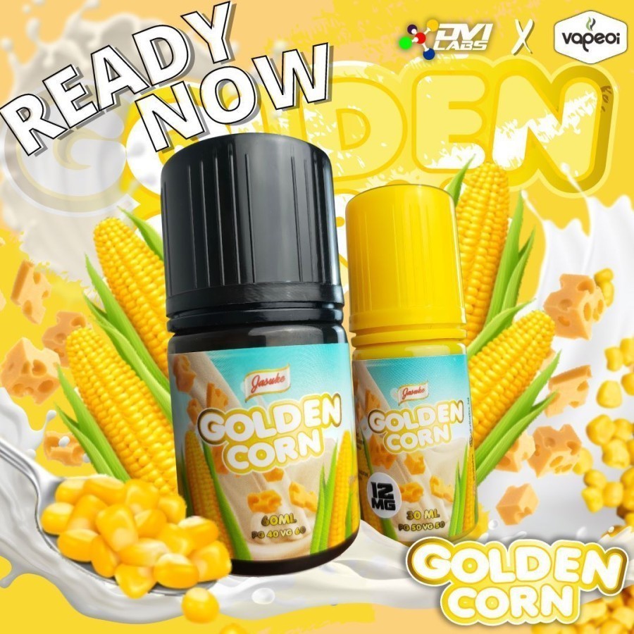 Jual Liquid Jasuke Golden Corn 3MG/6MG 60ML Authentic 100% | Shopee ...