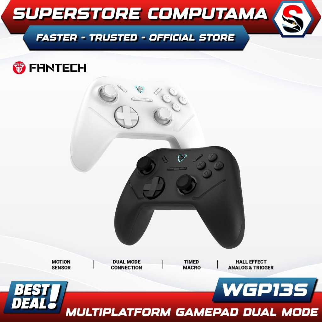 Jual Fantech WGP13s | WGP13 | Fantech Multi platform Gamepad Wireless ...