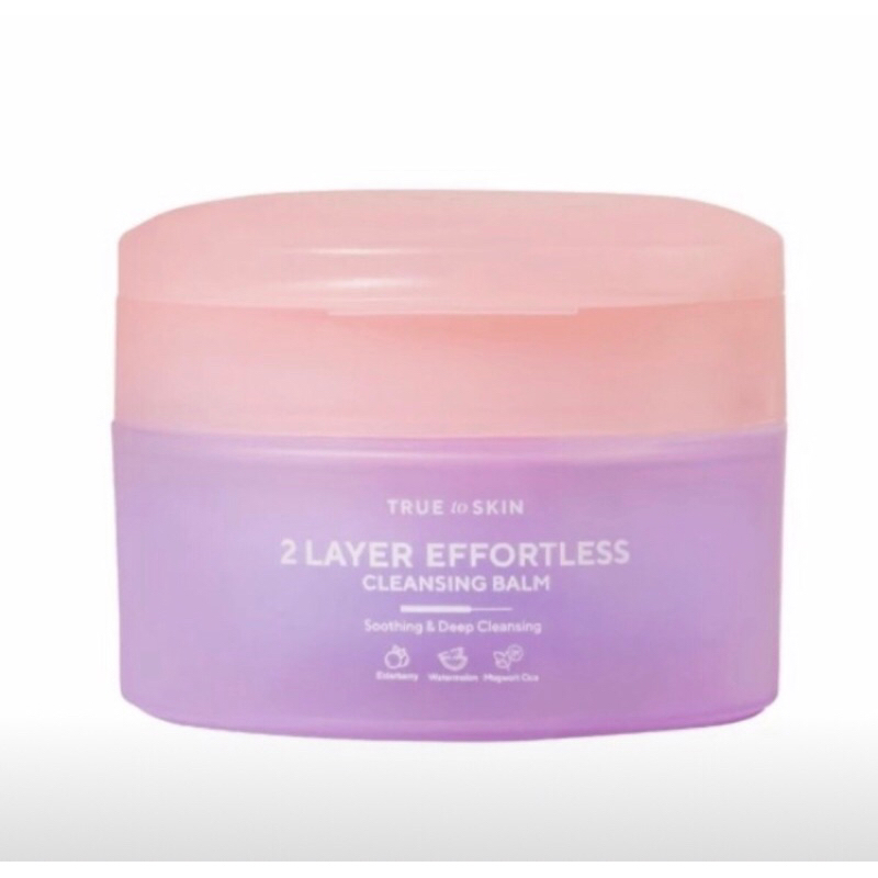 Jual True To Skin 2 Layer Effortless Cleansing Balm 80g | Shopee Indonesia