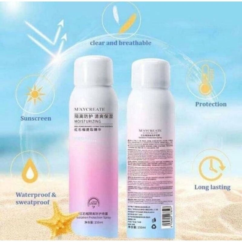 Jual MAYCREATE BODY SPAY | Shopee Indonesia