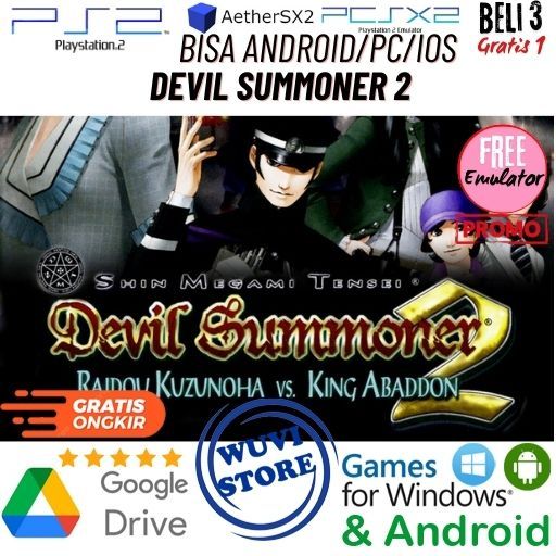 Jual PS 2 Devil Summoner 2 | Bisa di PC / Android / IOS Plus Emulator ...