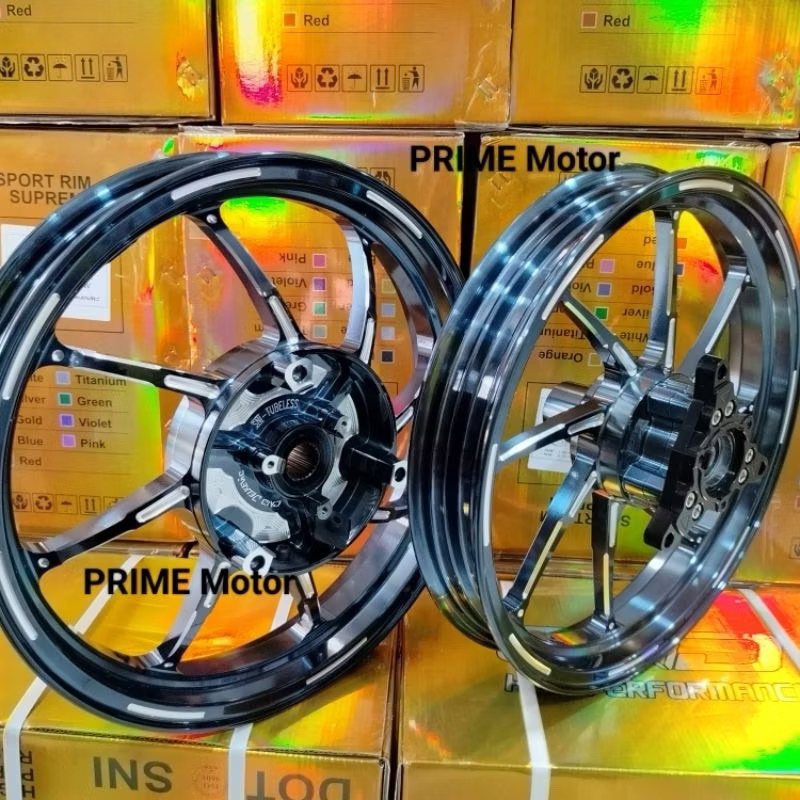 Jual VELG DELKEVIC RACING DND DELKEVIC M8 NMAX ALL NEW UK 185/215-14 ...