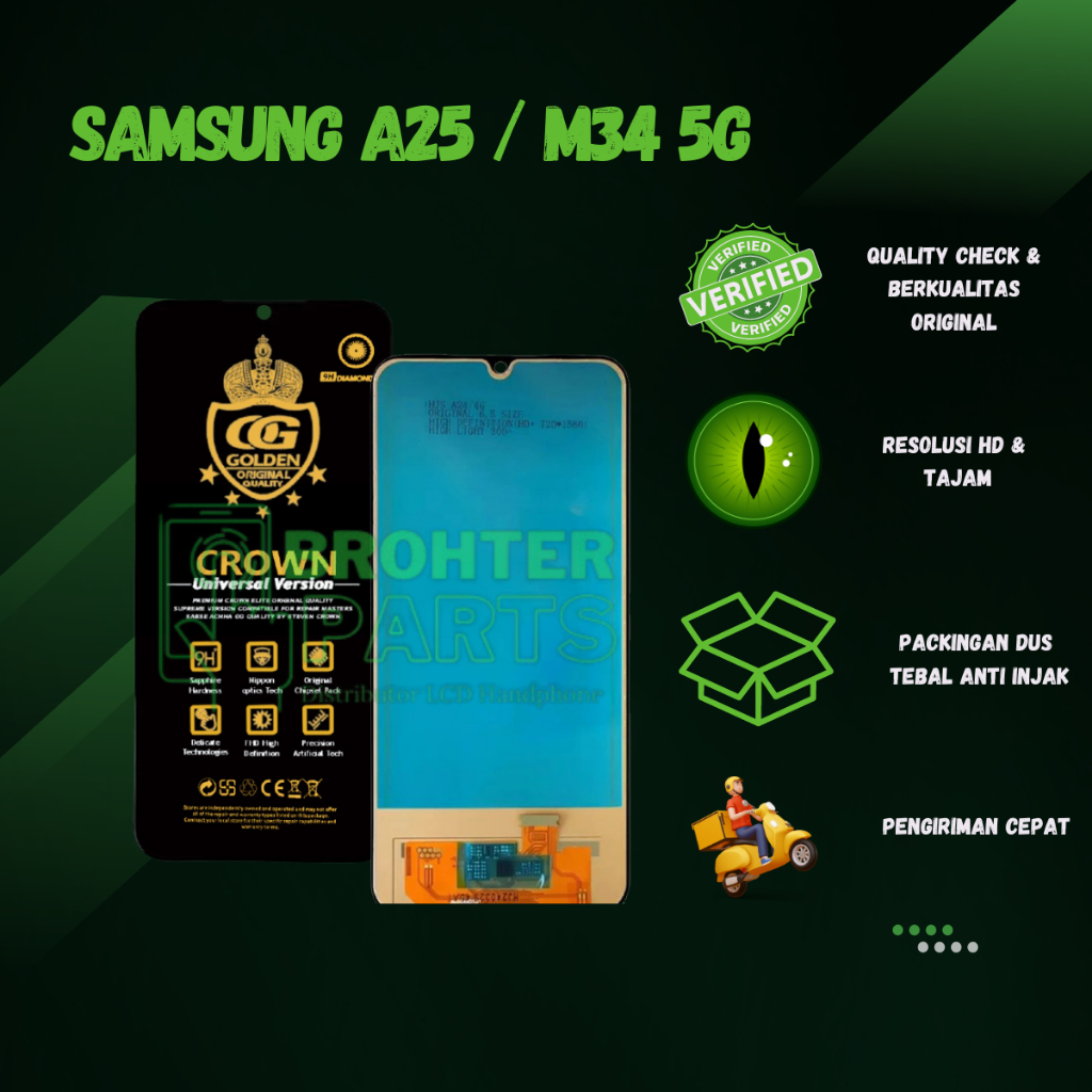 Jual LCD SAMSUNG A25 / A256 / M34 5G / M346 TOUCHSCREEN FULLSET ...