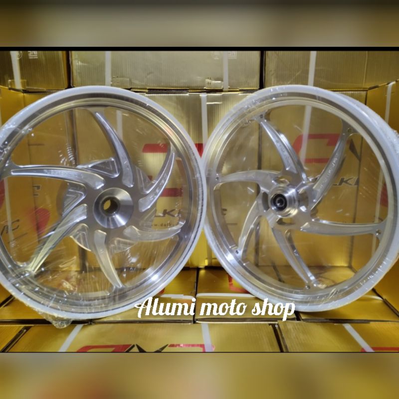 Jual velg delkevic six star Yamaha Mio sporty Mio smile Mio soul Mio j ...