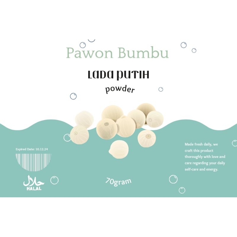 Jual lada putih powder / bubuk | Shopee Indonesia