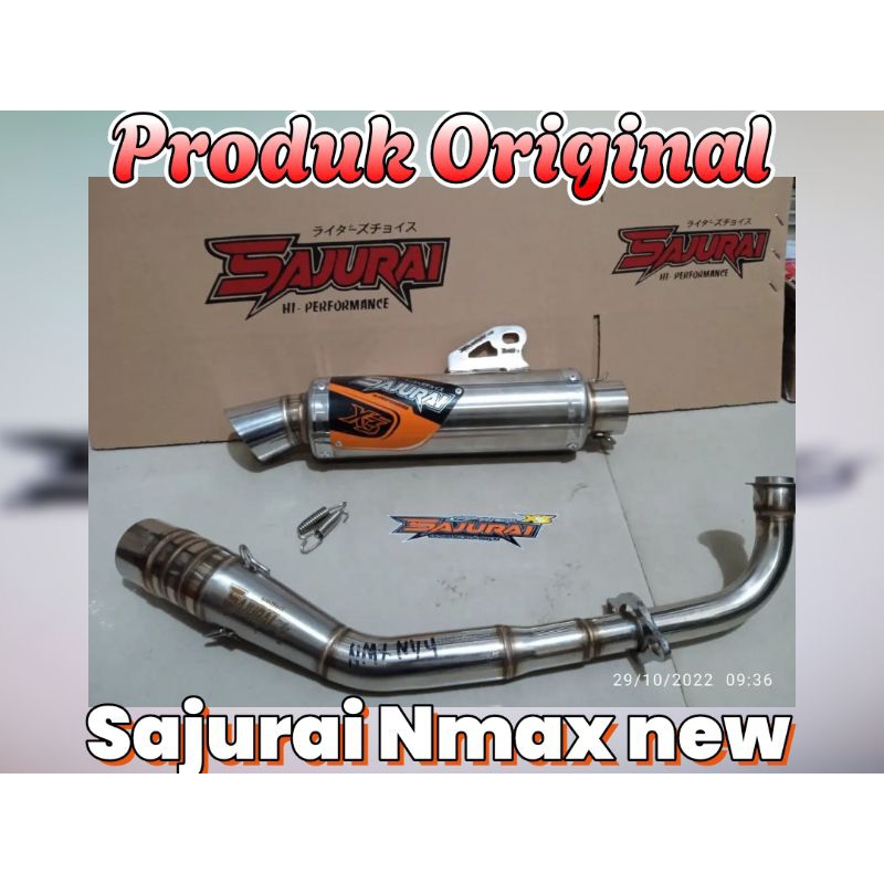 Jual Knalpot racing nmax new by sajurai | Shopee Indonesia