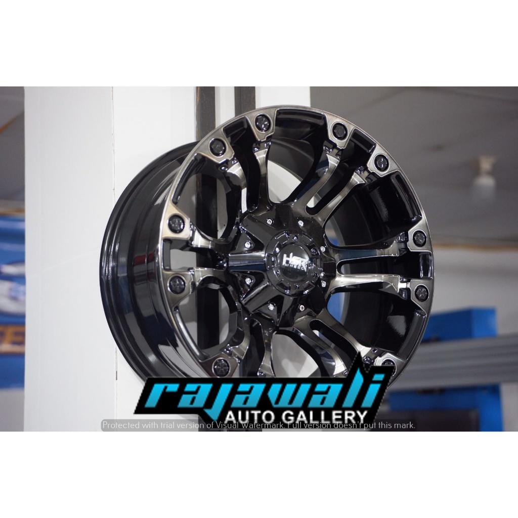 Jual VELG RACING HSR RING 18 LEBAR 9 TYPE LUMBIS UNTUK FORTUNER PAJERO ...