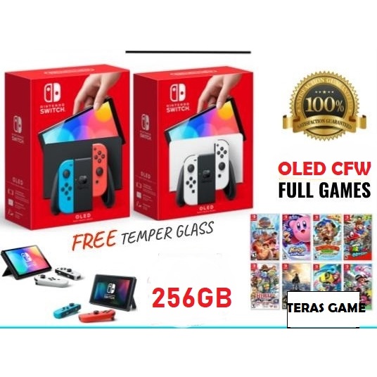 Jual Nintendo Switch Oled CFW 256GB Full Game | Shopee Indonesia