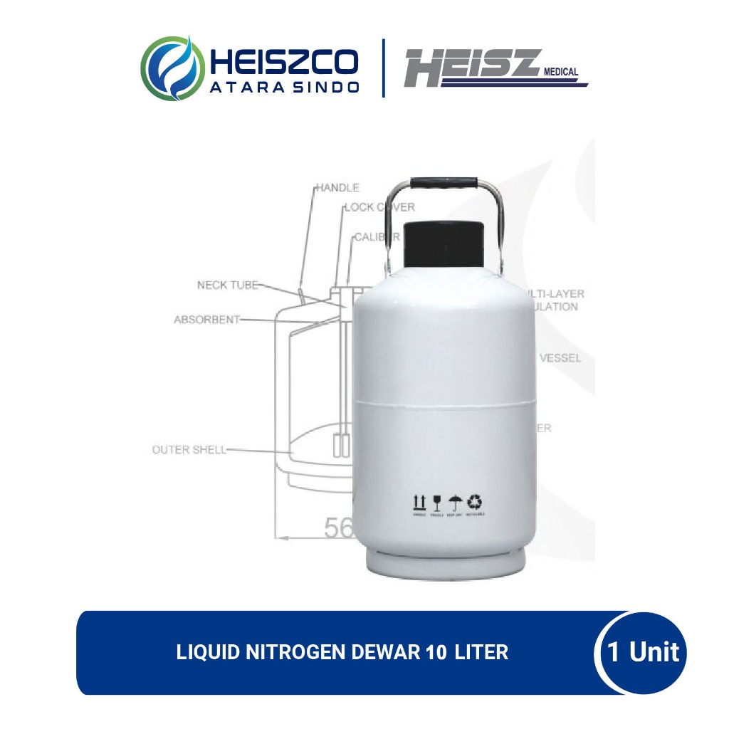 Jual LIQUID NITROGEN DEWAR 10 LITER | Shopee Indonesia