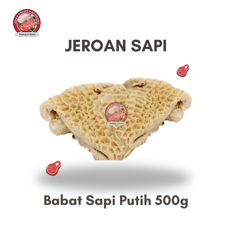 Jual Babat Sapi Putih 500g - JEROAN SAPI | Shopee Indonesia