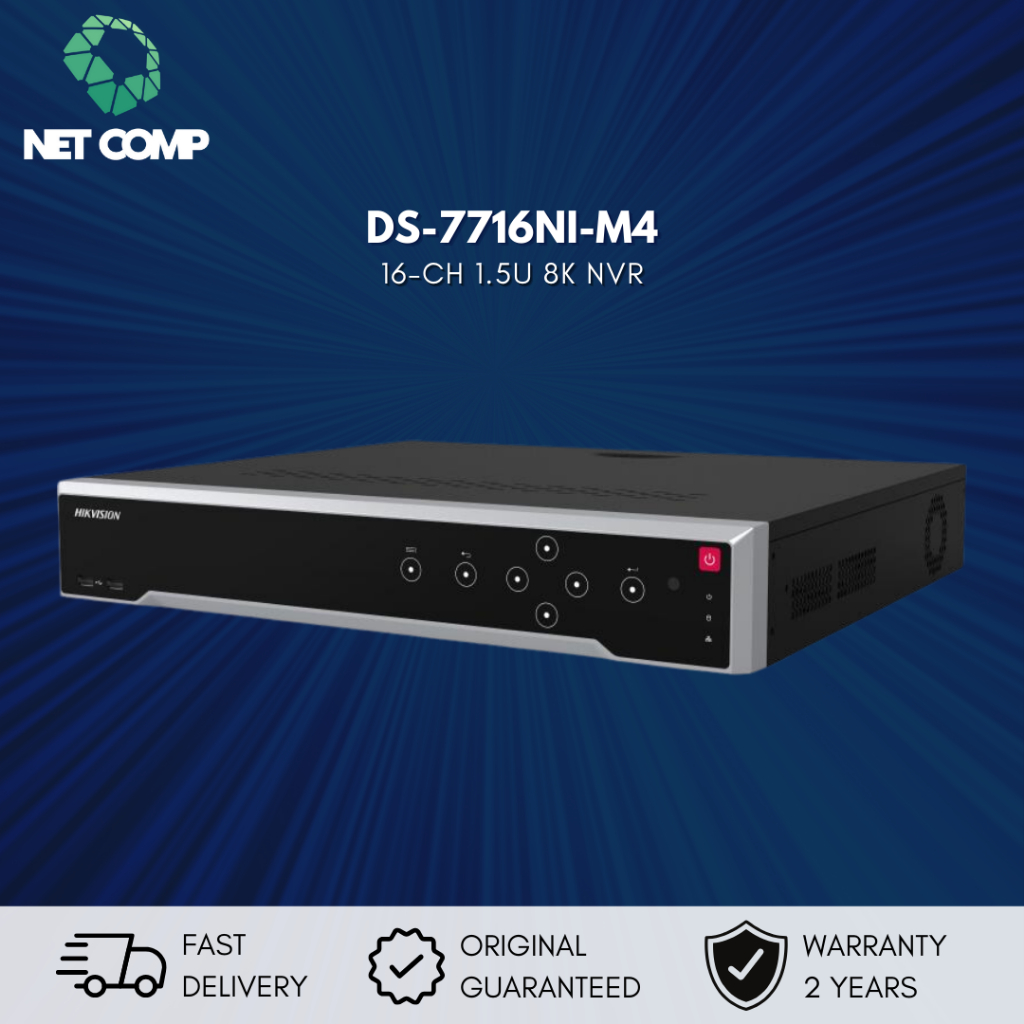 Jual HIKVISION DS-7716NI-M4 16-ch 1.5U 8K NVR | Shopee Indonesia