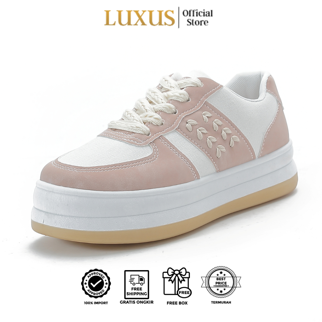Jual Luxus Sakura Sepatu Wanita Canvas Tali Import Quality - Lx22306 | Shopee Indonesia