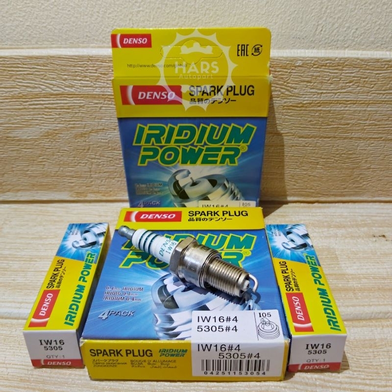 Jual Busi Iridium Toyota Kijang Kapsul Karbu EFI Carry Jimny Katana Denso IW16 - Harga Satuan ...