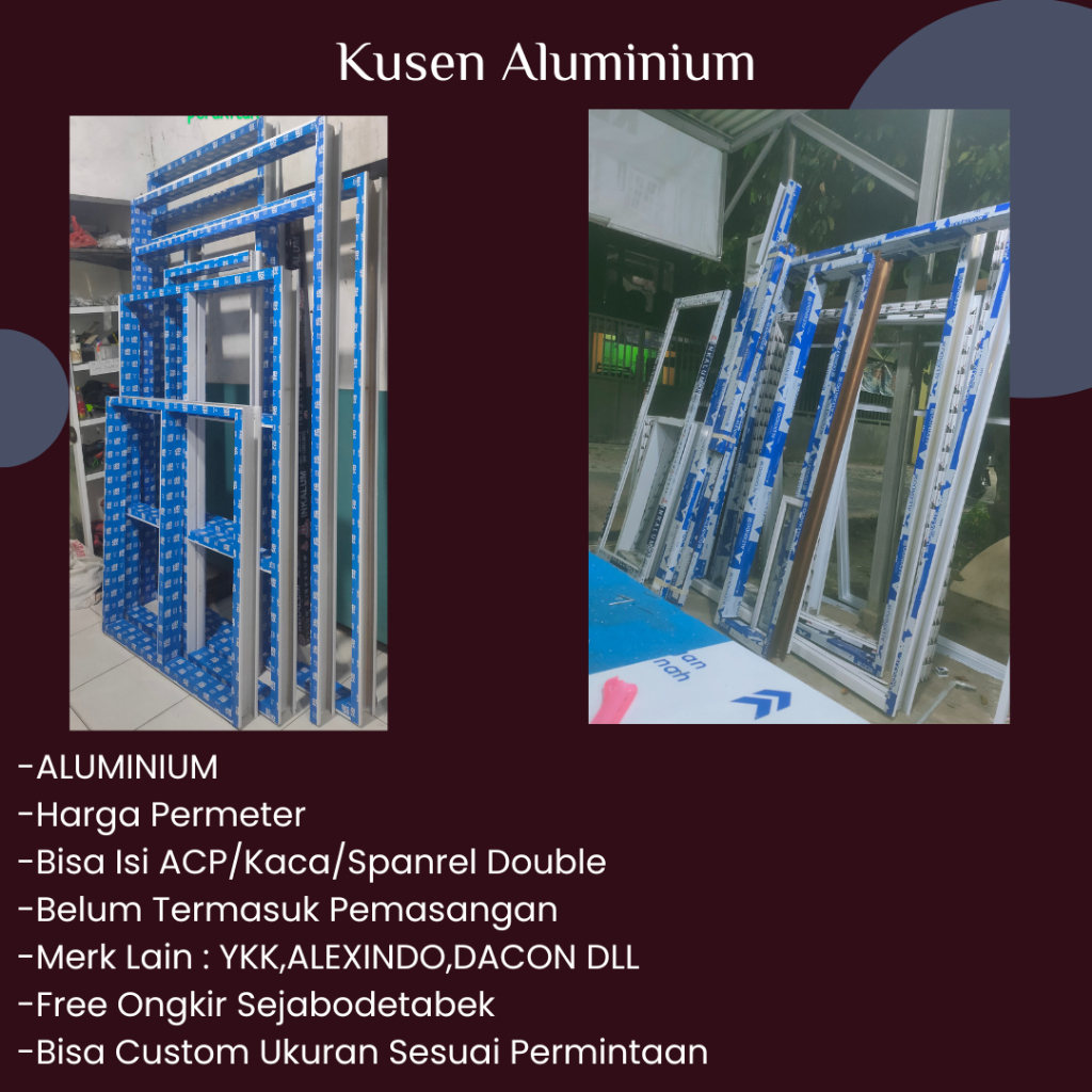 Jual Kusen Aluminium | Shopee Indonesia