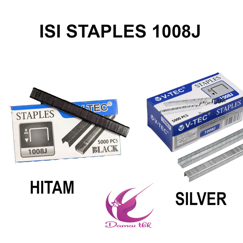 Jual Isi Staples Gun Tacker V-TEC 1008J 8mm | Shopee Indonesia