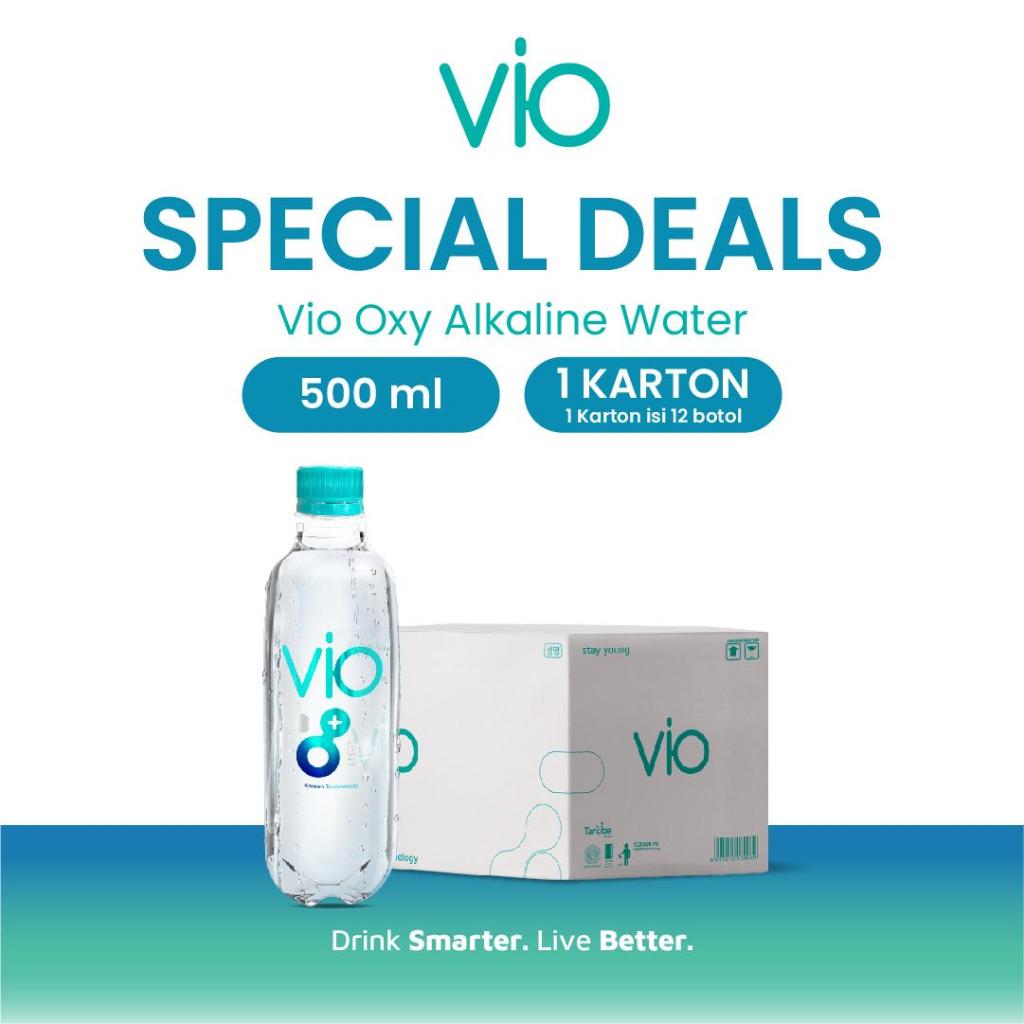 Jual Vio8+ Oxygen Water 500 ml 1 Karton (12 botol) | Shopee Indonesia