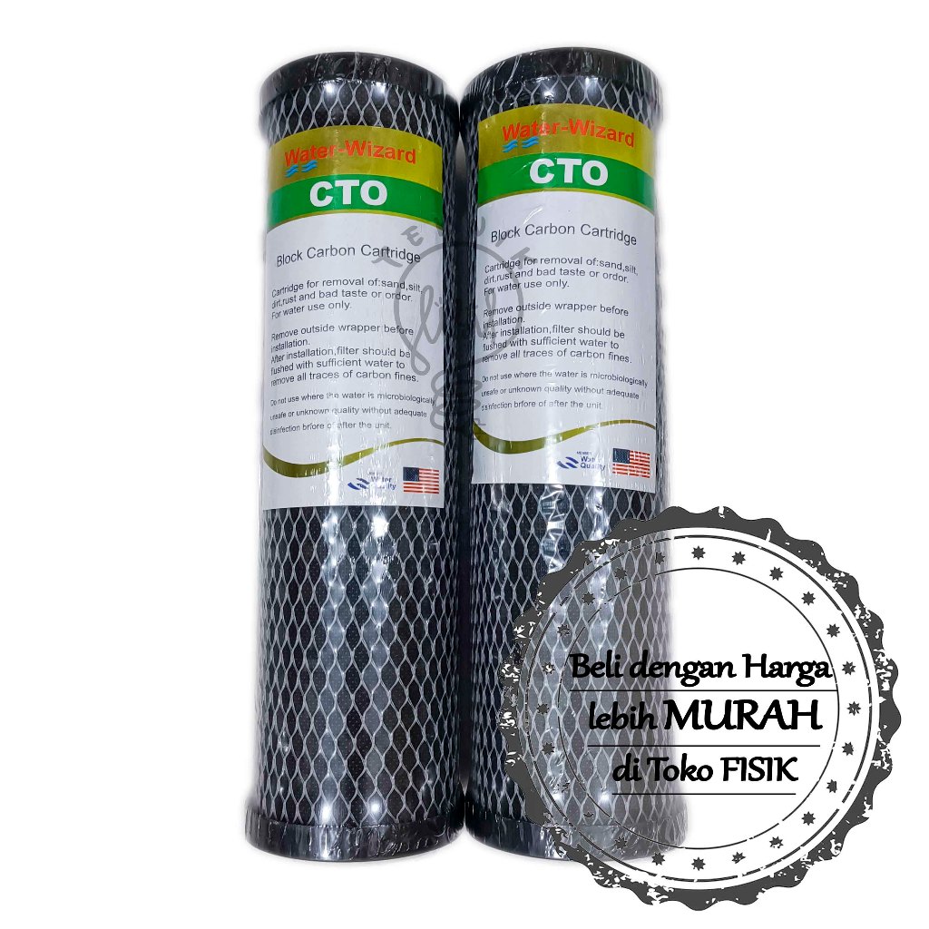Jual [LISIL TEKNIK] [GROSIR] PART FILTER AIR CTO WATER WIZARD CARTRIDGE ...