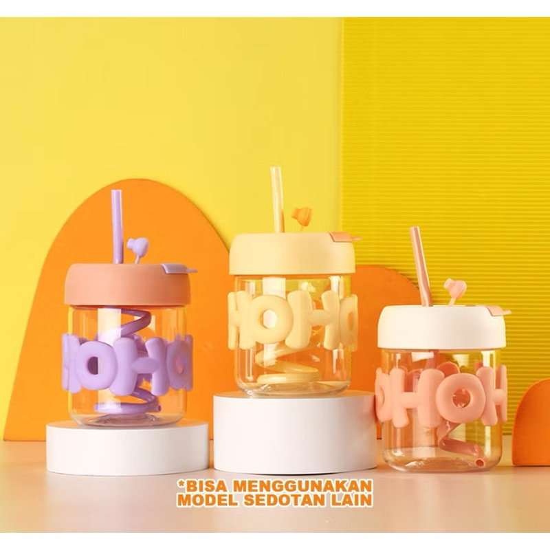 Jual BOTOL MINUM KACA HOHO ESTETIK | Shopee Indonesia