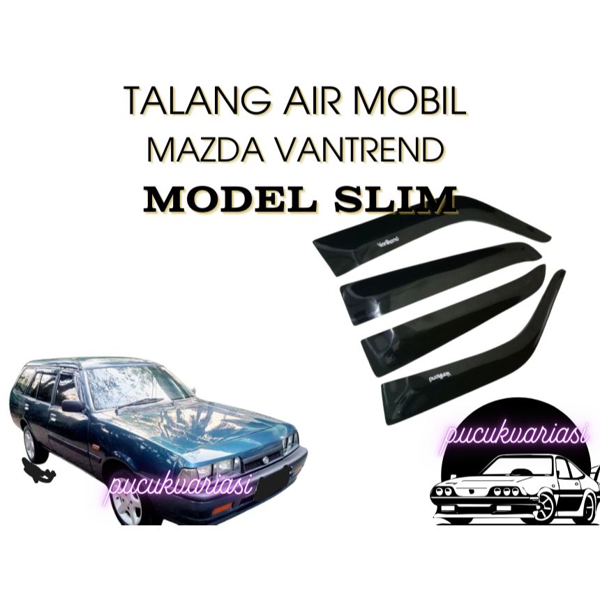 Jual talang air Mazda vantrend THN 1993-1997 model slim | Shopee Indonesia