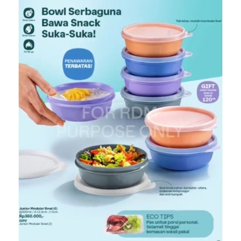 Jual Tupperware junior bow 300 ml 1 pcs | Shopee Indonesia