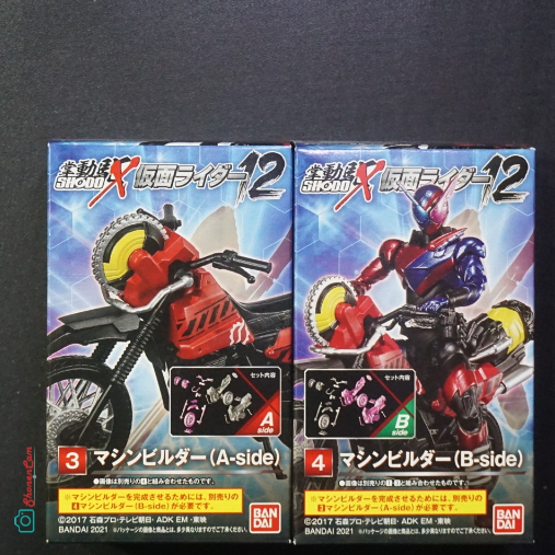 Jual Shodo X Kamen Rider 12 : Kamen Rider Build Machine Builder [hanya ...