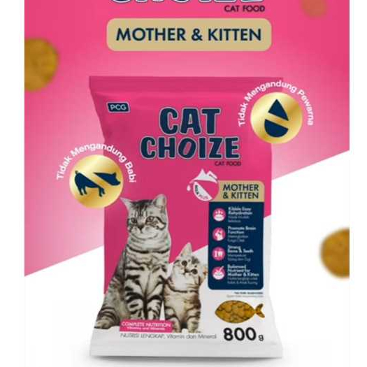 Jual CAT CHOIZE KITTEN Makanan Kucing Kitten Anak Kucing Kuning Tuna ...