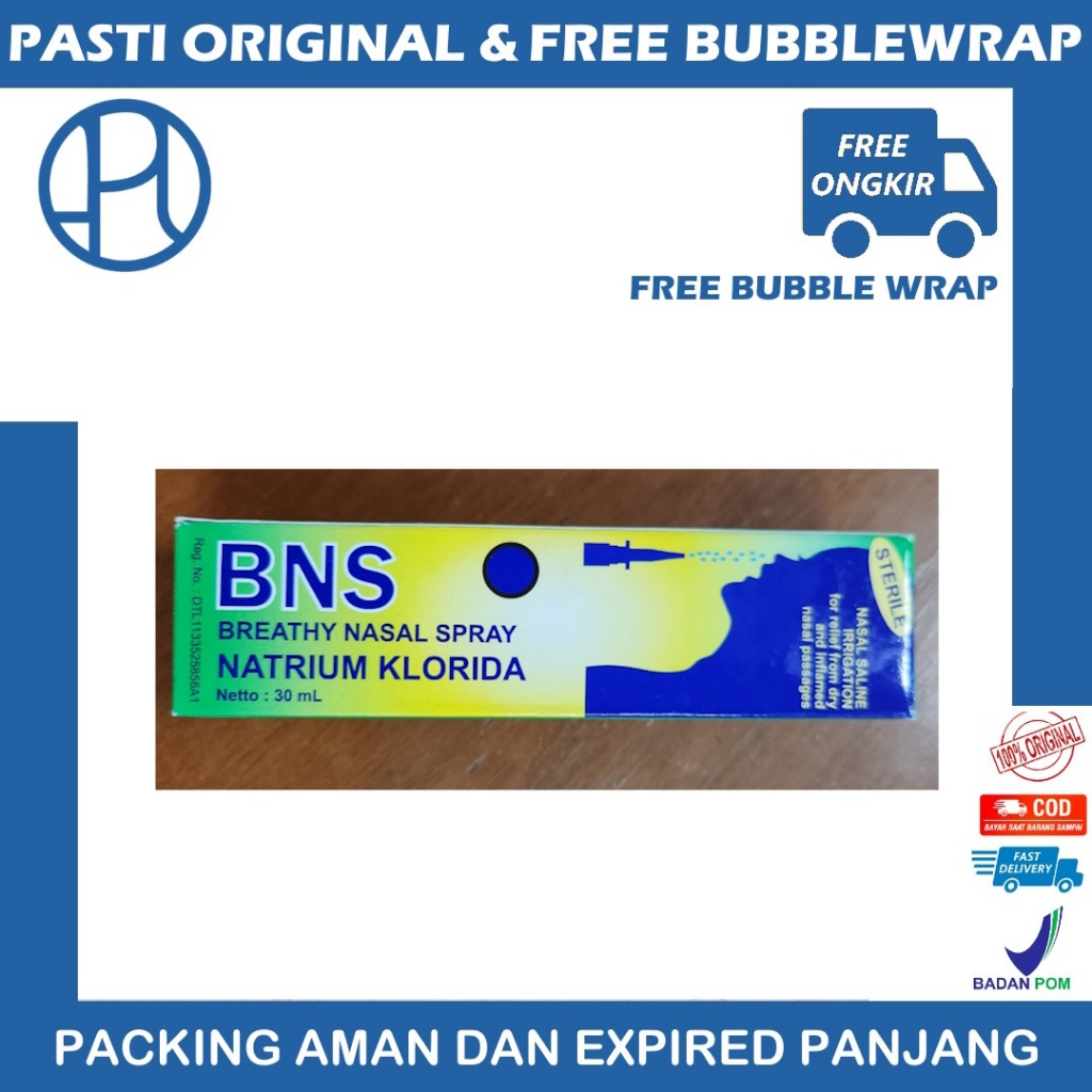 Jual BREATHY NASAL SPRAY 30 ML BNS 30ML | Shopee Indonesia