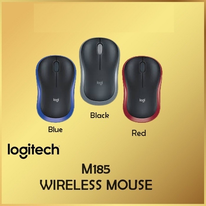 Jual Logitech m185 Wireless Mouse | Shopee Indonesia