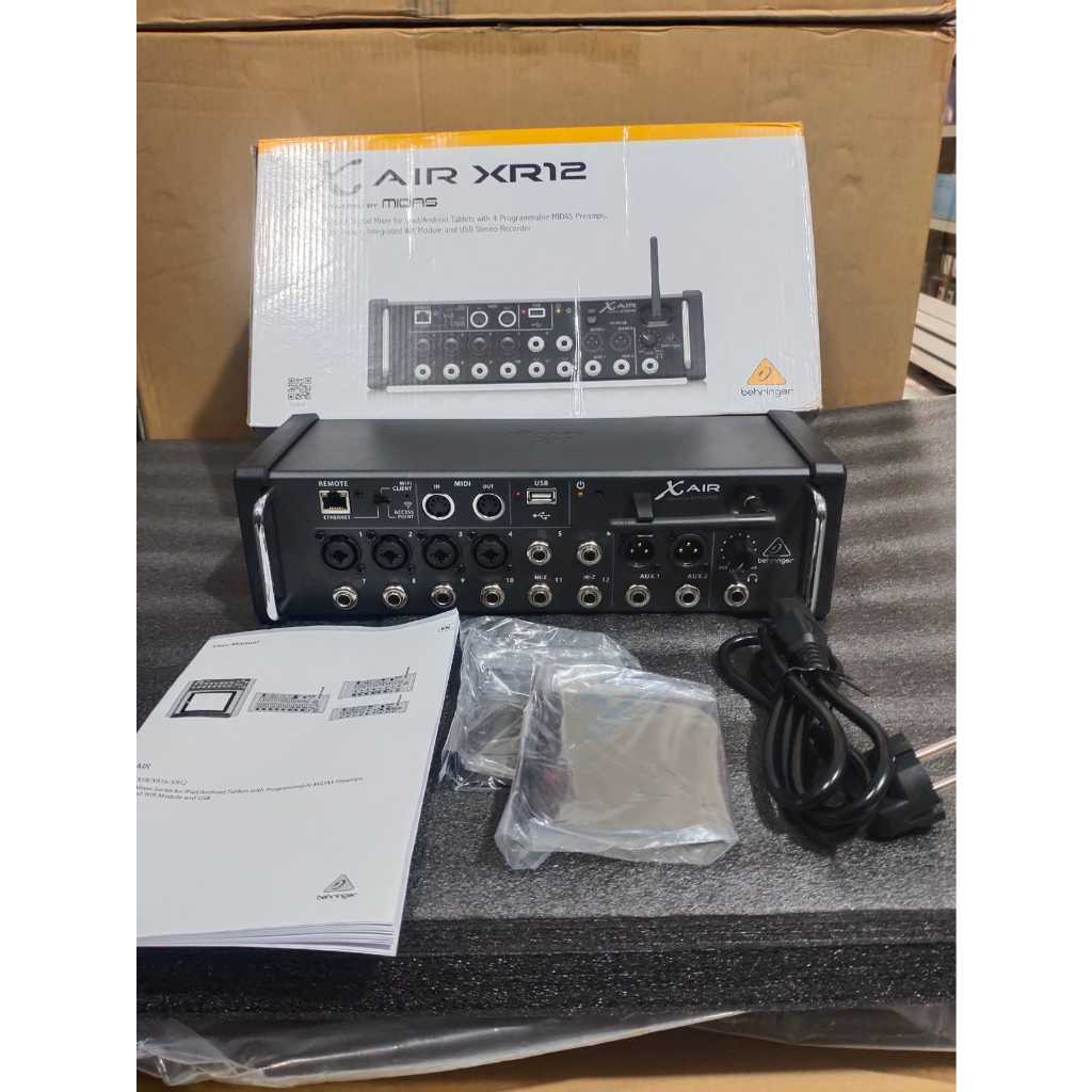Jual Mixer Audio Digital Behringer X12 X Air X12 X 12 Air XR12 XR-12 XR 12 X Air12 BM 12 Chanel ...