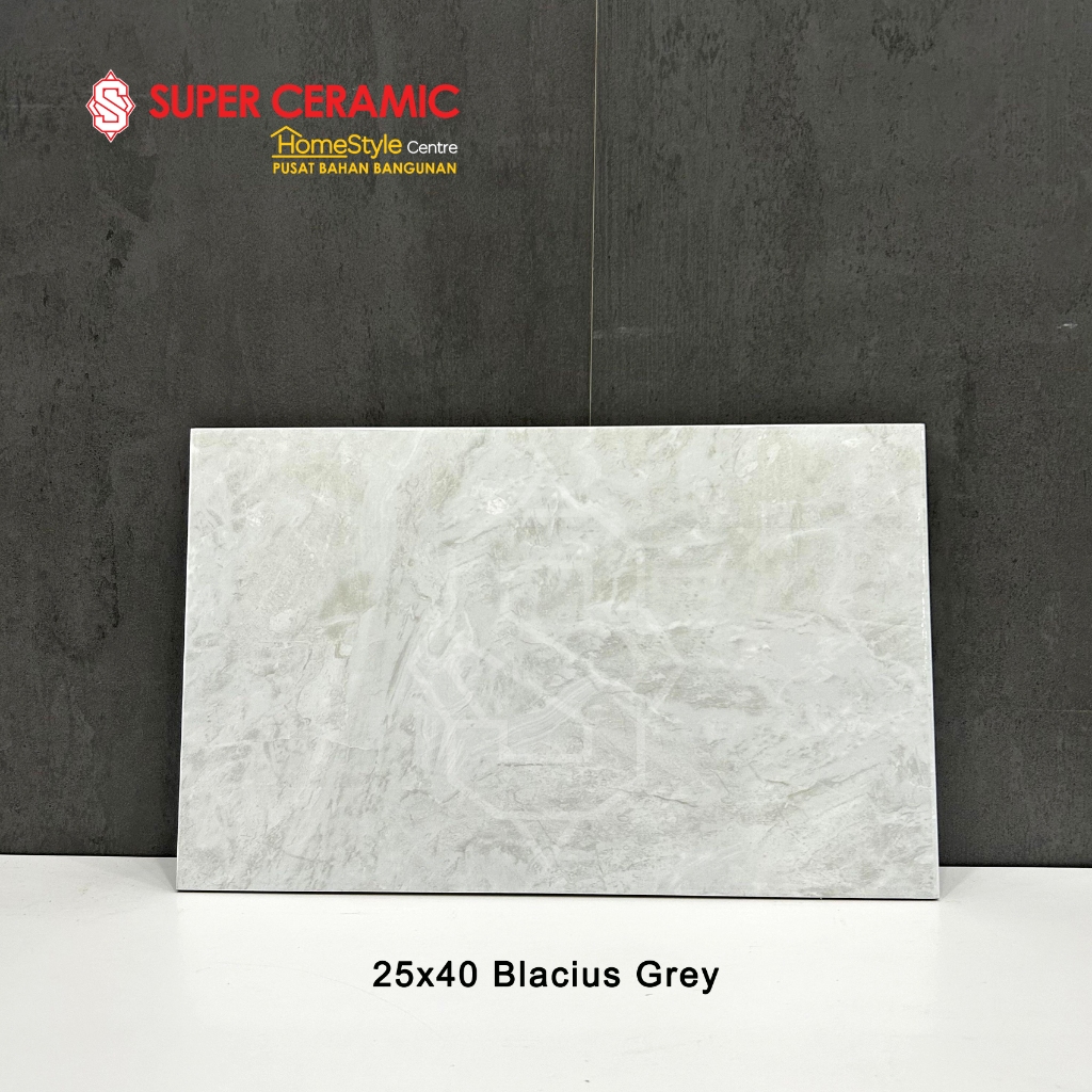Jual PLATINUM 25x40 Keramik Dinding - BLACIUS GREY | Shopee Indonesia