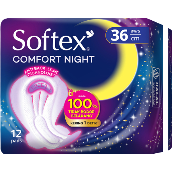 Jual Softex Comfort Night Wing 29cm 36cm | Shopee Indonesia