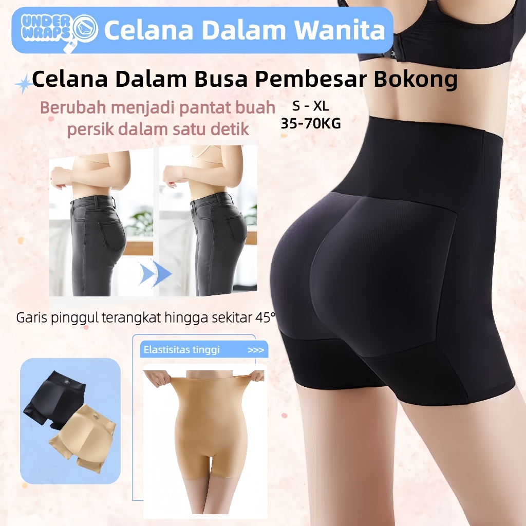 Jual Celana Busa pantat Korset Celana dalam busa Booty Pants Celana Pants Wanita Booty Shaper ...