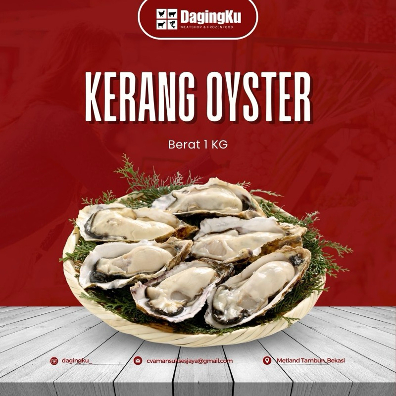Jual Kerang Oyster 1Kg / Oyster kerang 1Kg Kerang Tiram 1kg FRESH HALAL ...