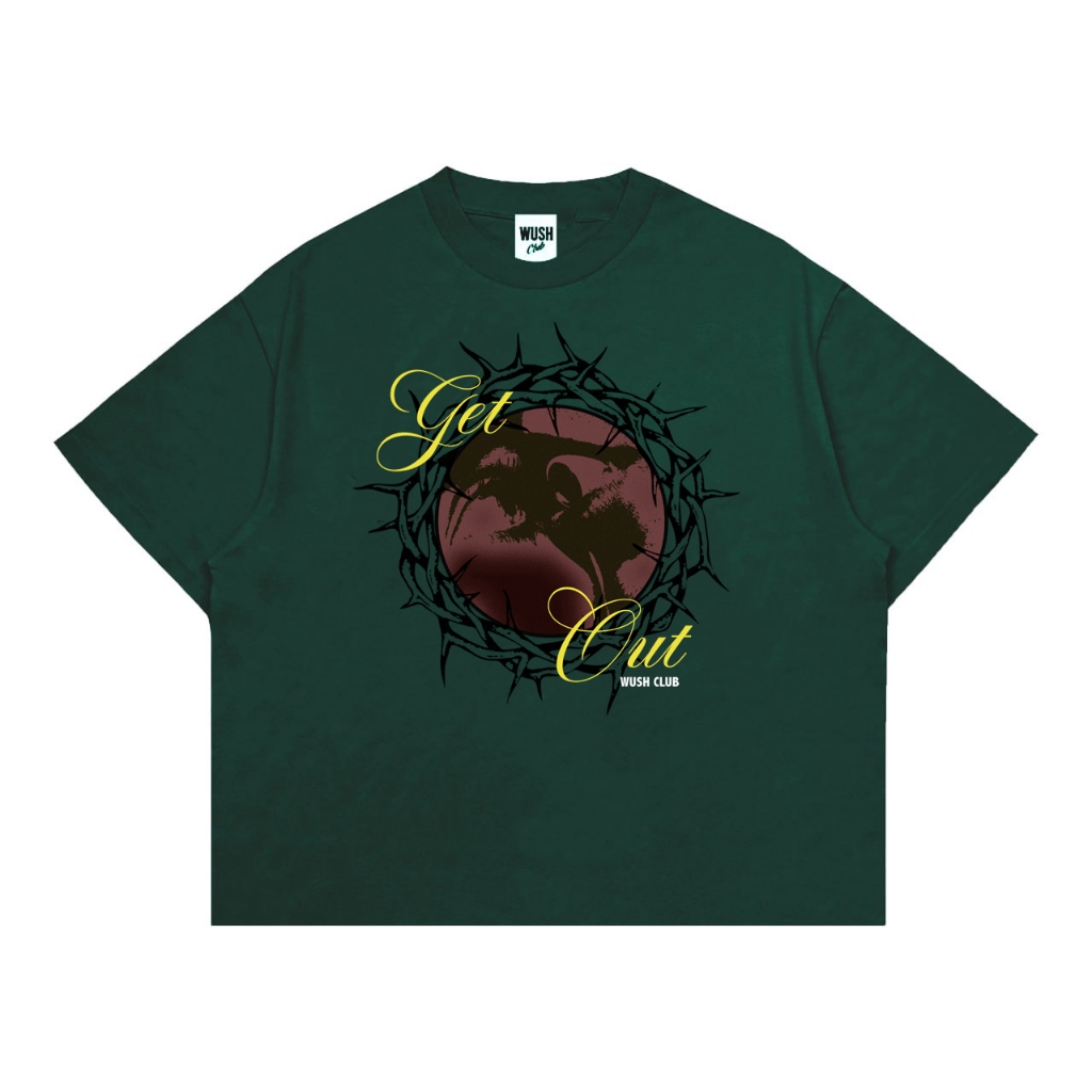 Jual WUSH CLUB BOXY FIT TEE BAJU KAOS DISTRO PRIA WANITA OVERSIZE ...