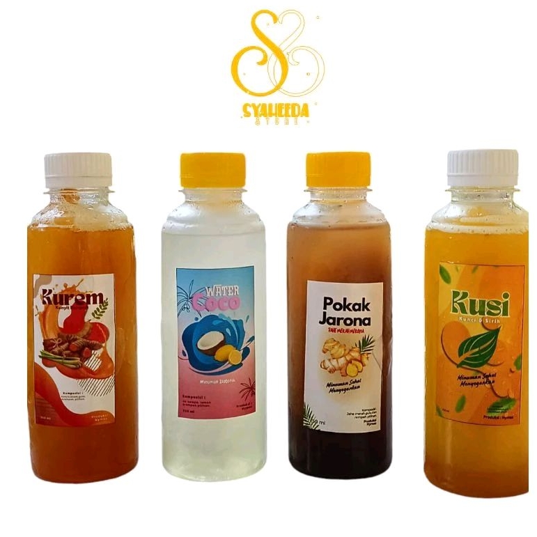 Jual Minuman Rimpang JSR Asli Madura Homemade/ kunyit asem/ Kunci Sirih ...