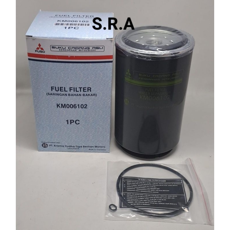 Jual Fuel filter filter solar PS125 canter new euro 4 KM006102 Original ...